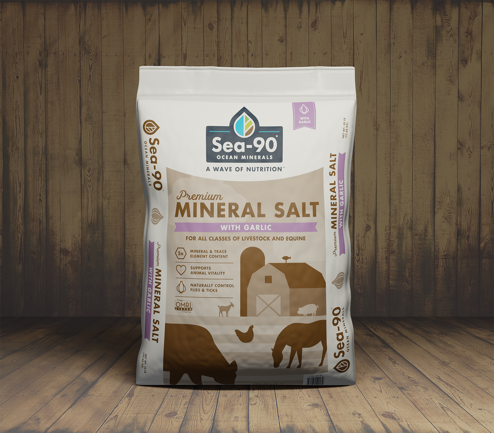 Sea-90 Premium Mineral Salt with Garlic